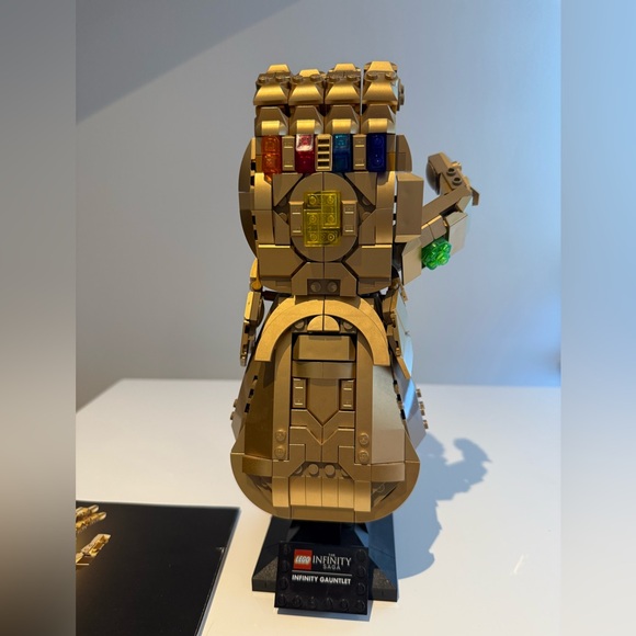 Lego | Toys | Lego Gold Infinity Gauntlet With Colorful Stones | Poshmark